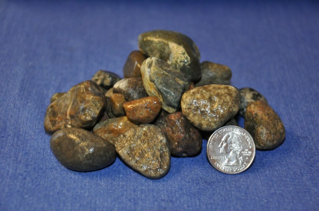 ⅞” Drain Rock Tacoma & Graham | Washed Round Rock & River Rock Port ...