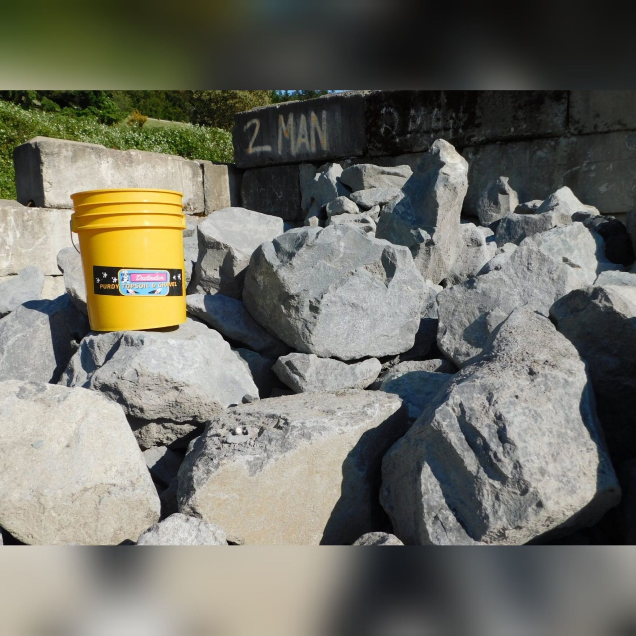 4” x 8” Quarry Spalls | Randles Sand & Gravel